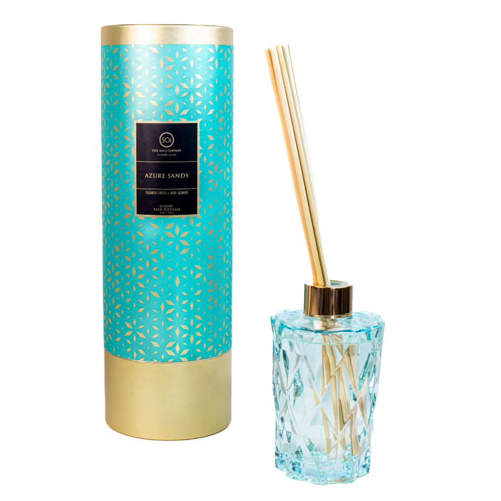 Azure Sands | 7oz Luxe Reed Diffuser – The Soi Co