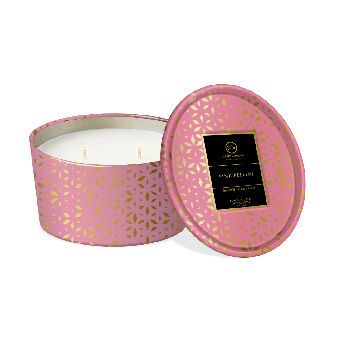 Pink Bellini | 12oz Shimmer Tin – The Soi Co